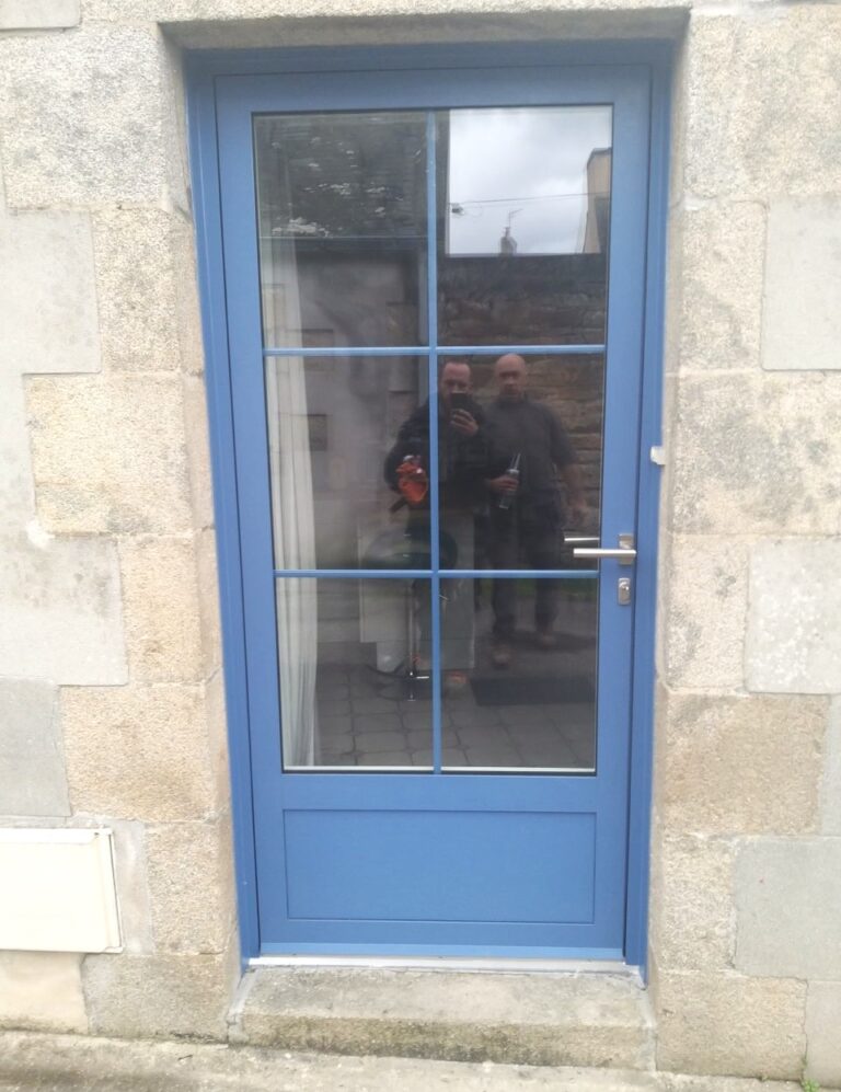 Porte d'entrée - Alex Alu Menuiserie